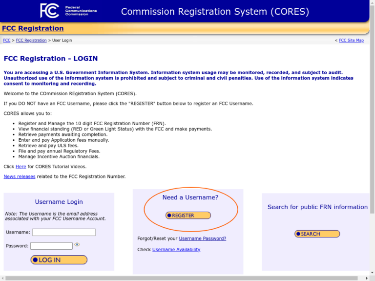 Get an FCC Username and FRN (FCC Registration Number) – Prometheus ...