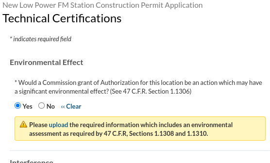 FCC Low Power FM Application, Technical Sections – Prometheus Radio Project